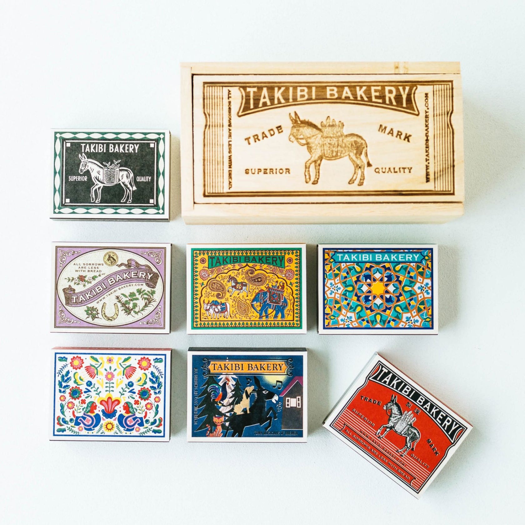 TAKIBI BAKERY 旅する紅茶／木箱入り（7種セット）｜食品｜オルネ ド フォイユ公式オンラインショップ – Orné de Feuilles