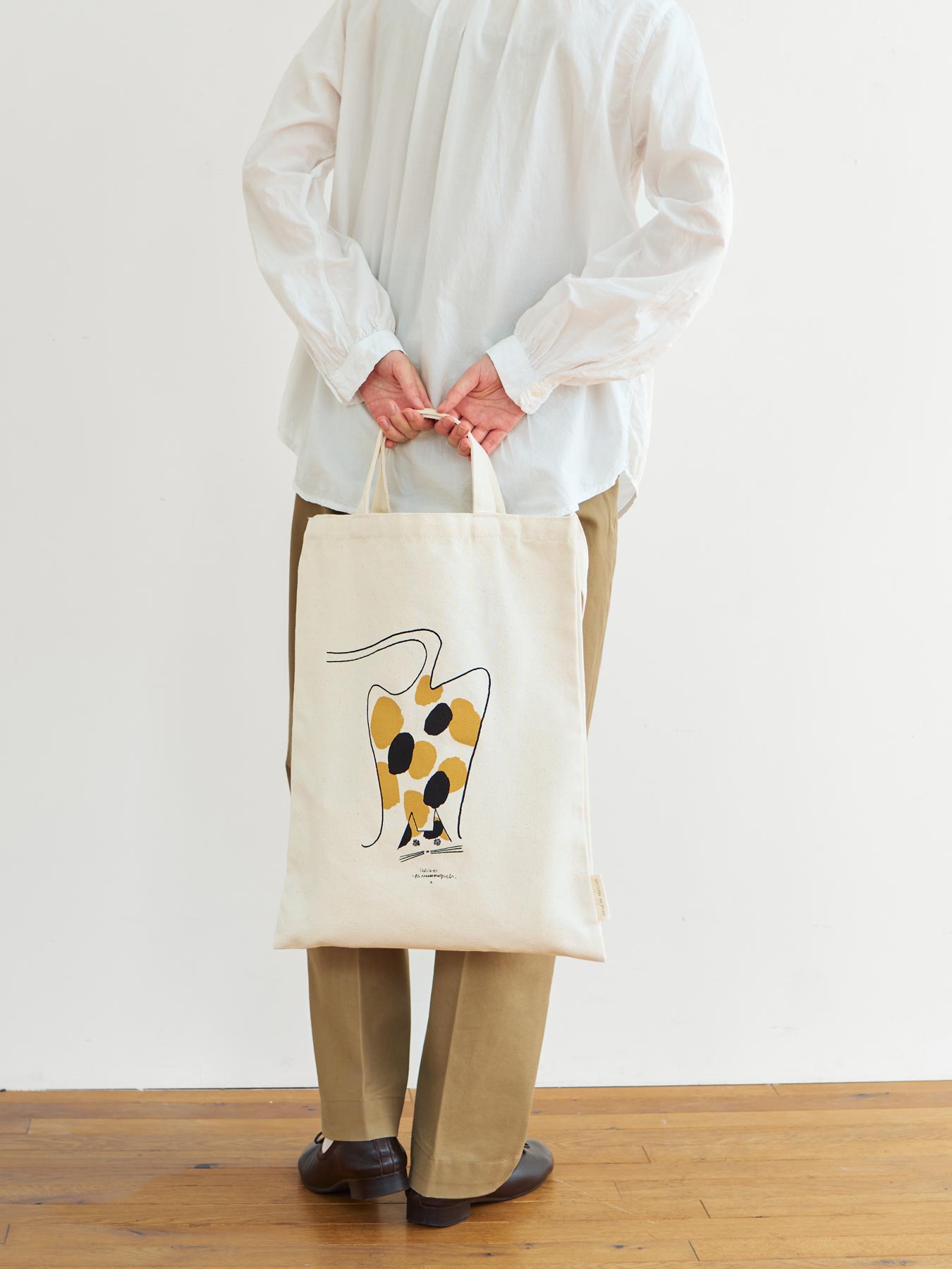 山口一郎 トートバッグ/ネコ|バッグ|オルネ ド フォイユ公式 山口一郎 トートバッグ/ネコ|バッグ|オルネ ド フォイユ公式
